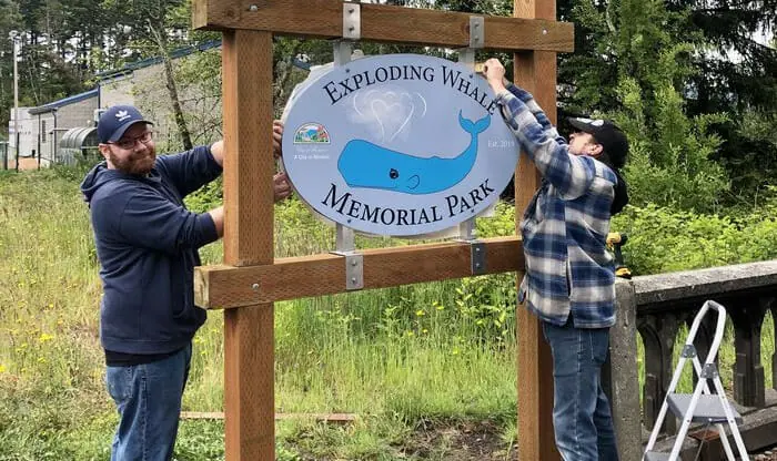 Exploding Whale' Park Memorializes Blubber Blast 50 Years Later The New ...